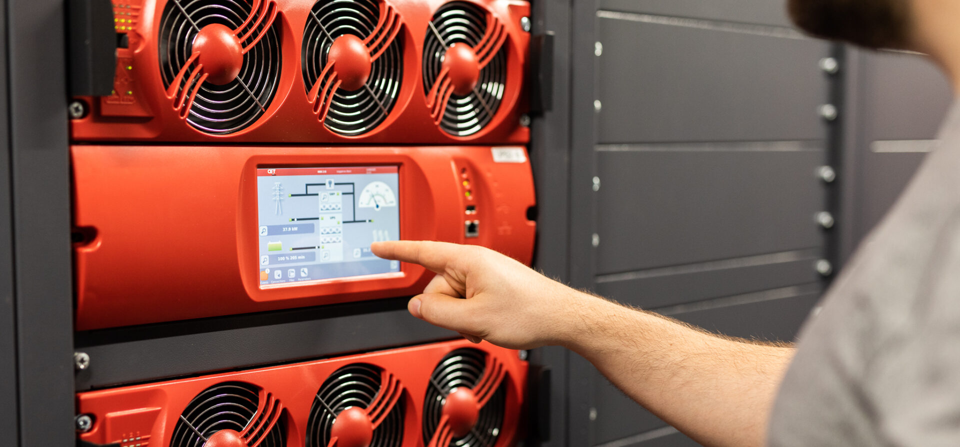 Equipment at the Wallonie Data Center (WDC)